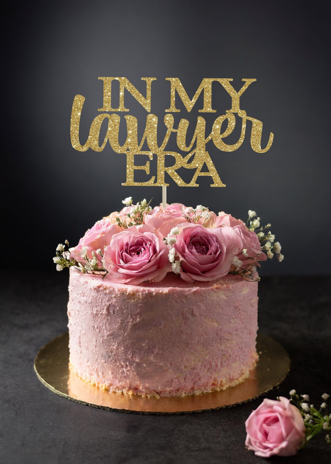 In My Lawyer Era Cake Topper, Law School Graduation Cake Topper, JD ...