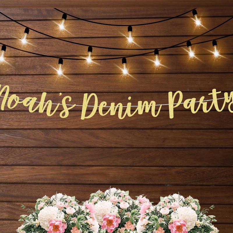 Denim Theme Party - Etsy