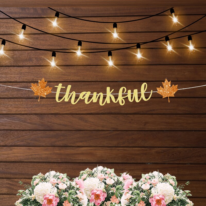 Thanksgiving Banner - Etsy