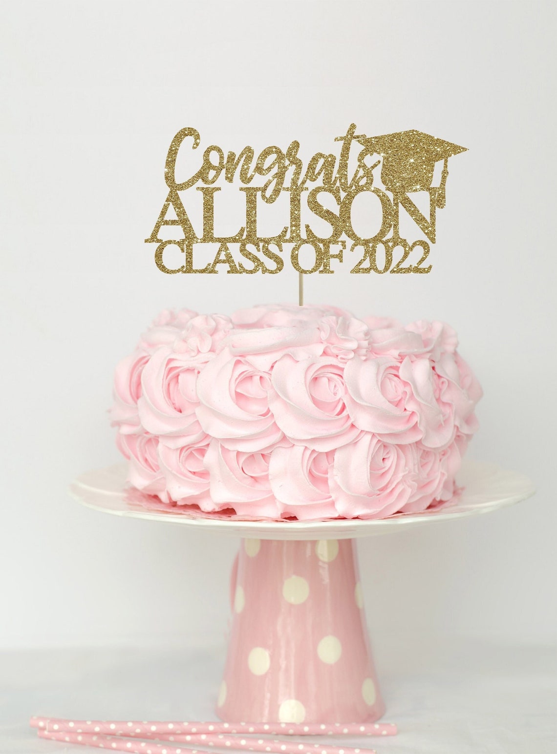 Graduation Cake Topper Grad Cap Cake Topper Personalized - Etsy