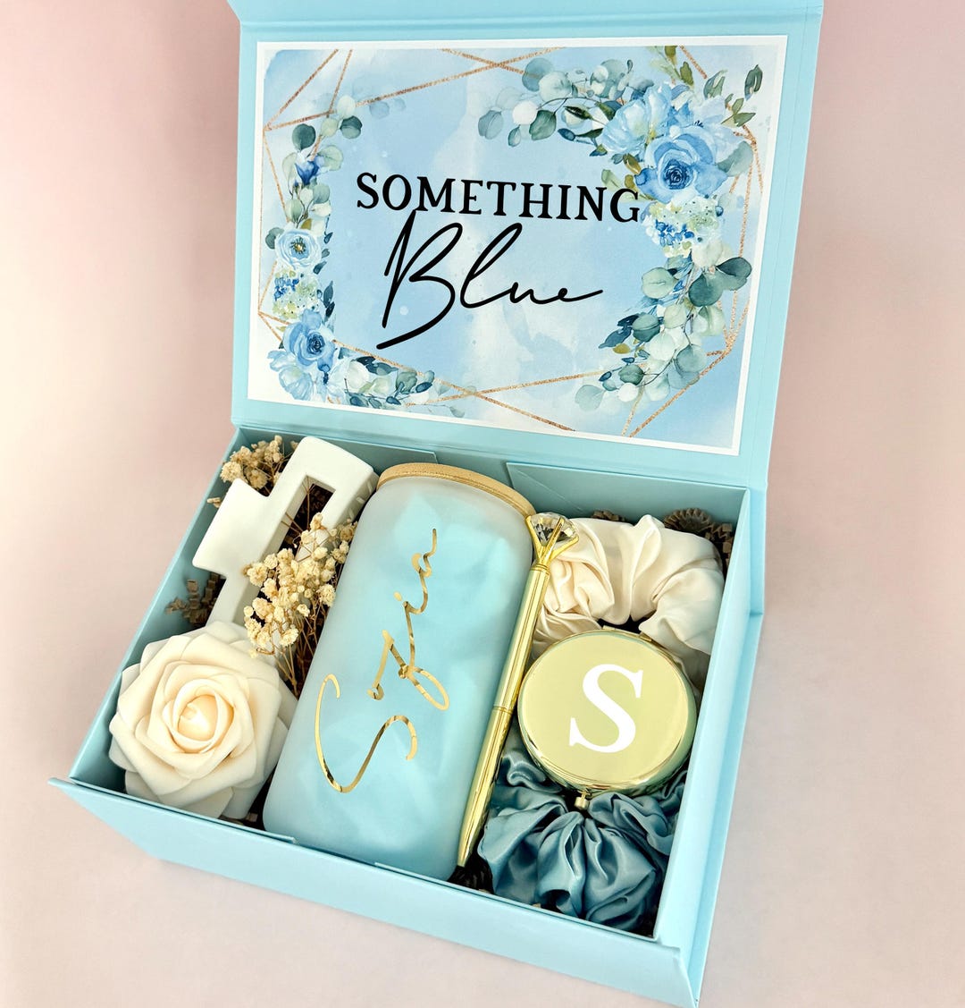 Something Blue Gift for Bride From Mom or Grandma, Something Blue Gift ...
