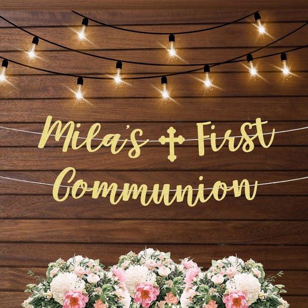 First Holy Communion Decorations - Etsy
