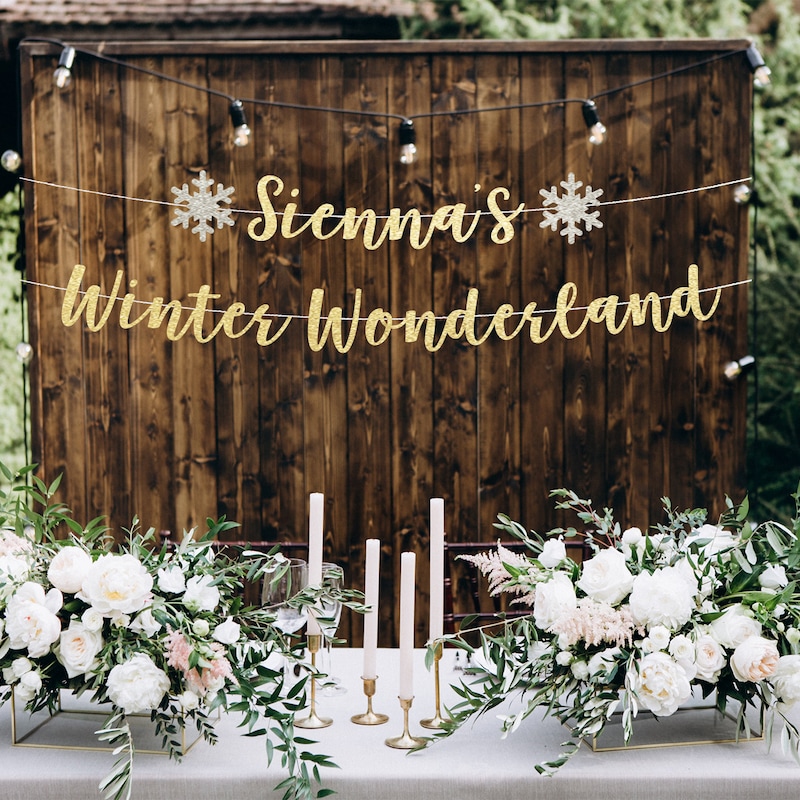 Wonderland Banner - Etsy