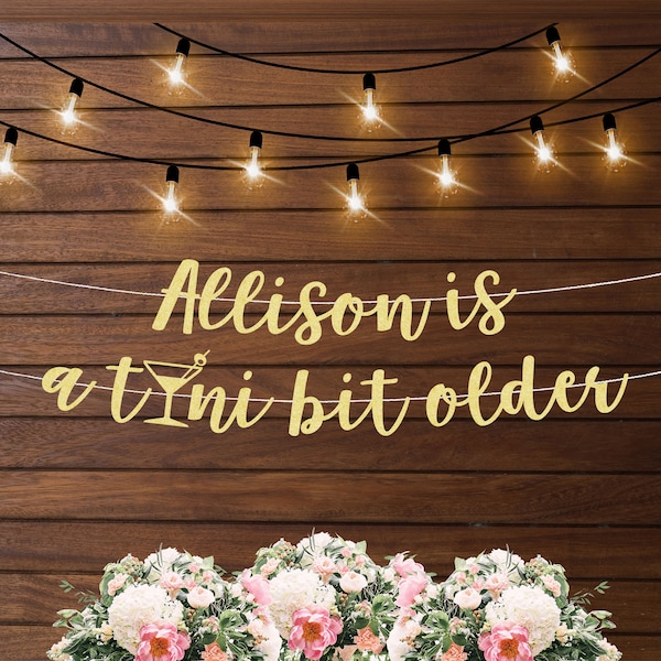 Tiny Bit Older Party Decorations - Etsy