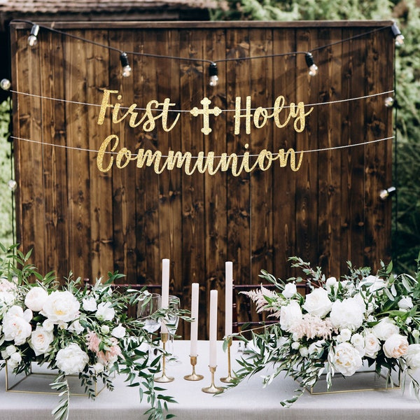 First Holy Communion Decorations - Etsy