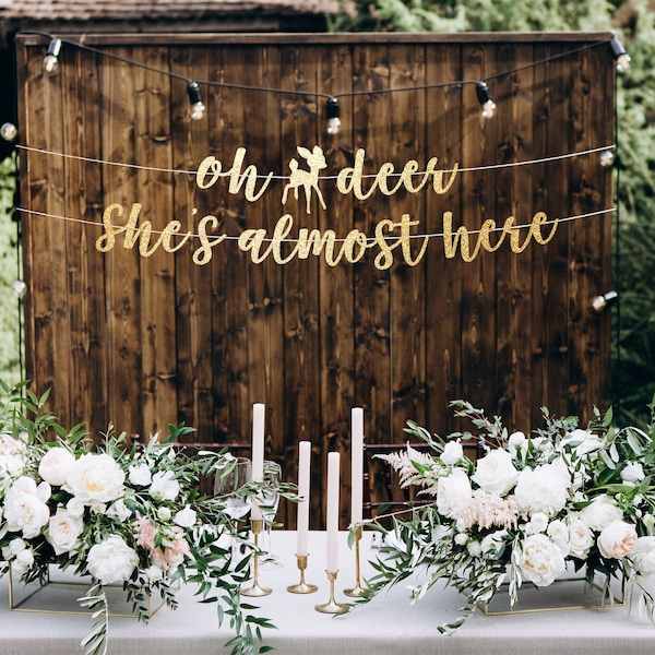 Deer Baby Shower Decorations - Etsy