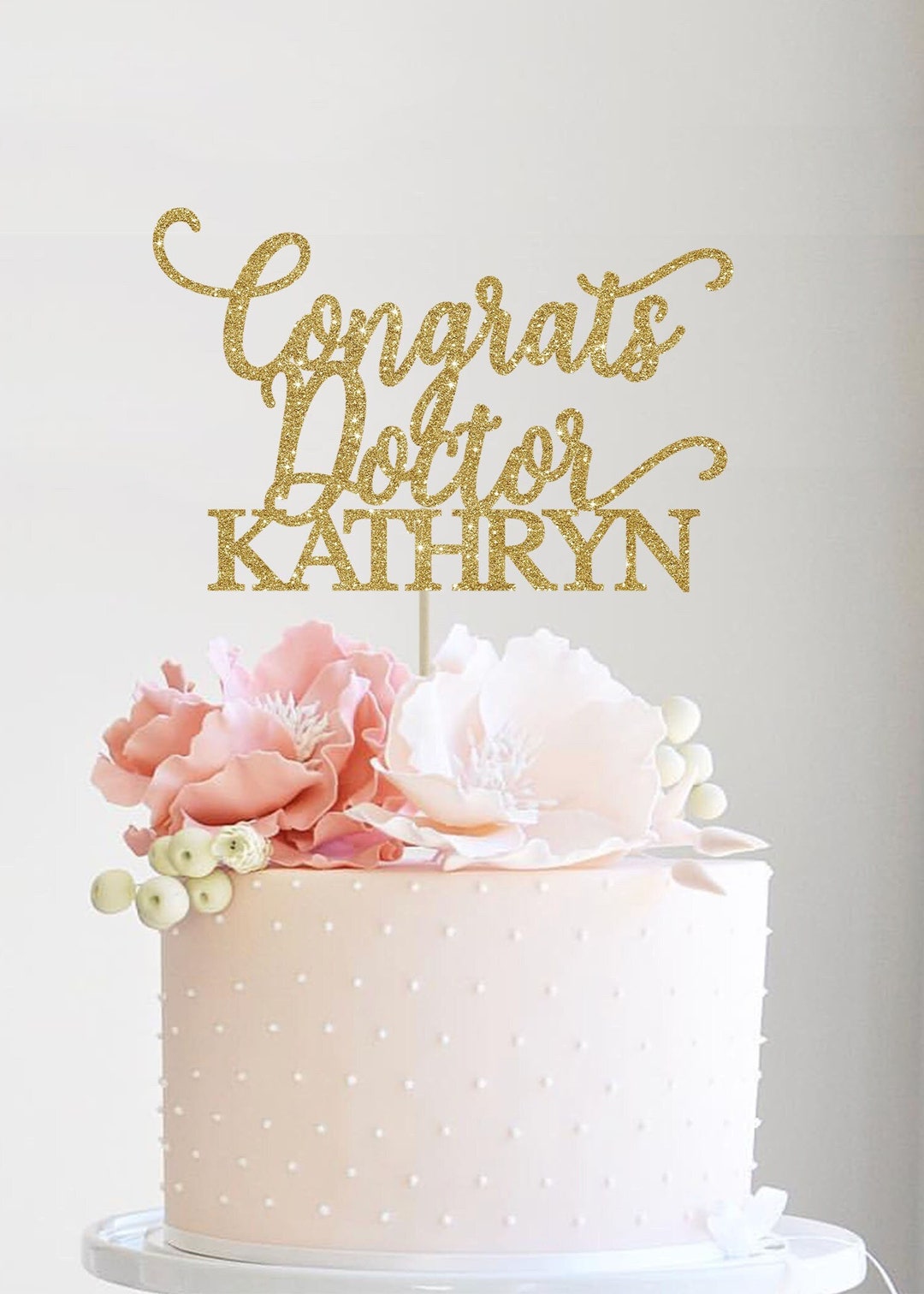 Doctor Cake Topper, Doctor Graduation Party Decorations, Doctor Grad ...