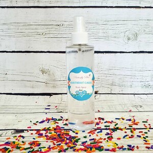 Birthday Cake Body Perfume Spray - Etsy
