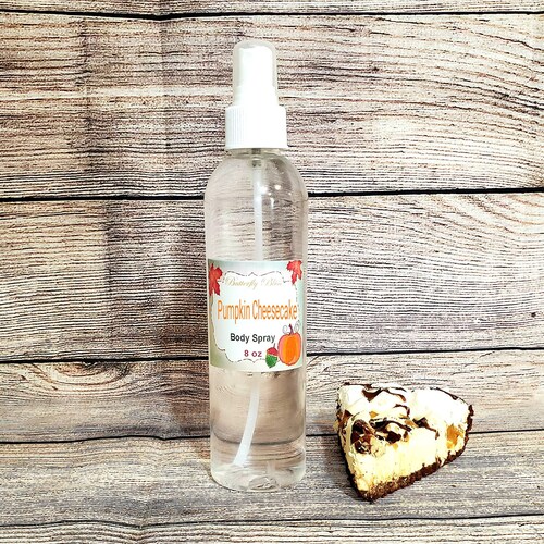 Pumpkin Cheesecake Scented Body Mist and Perfume Spray - Etsy