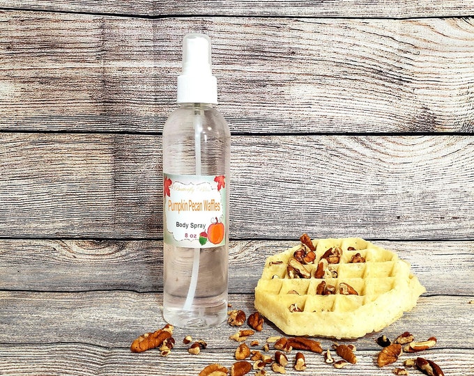 Pumpkin Pecan Waffles Scented Body Mist and Perfume Spray Pumpkin ...
