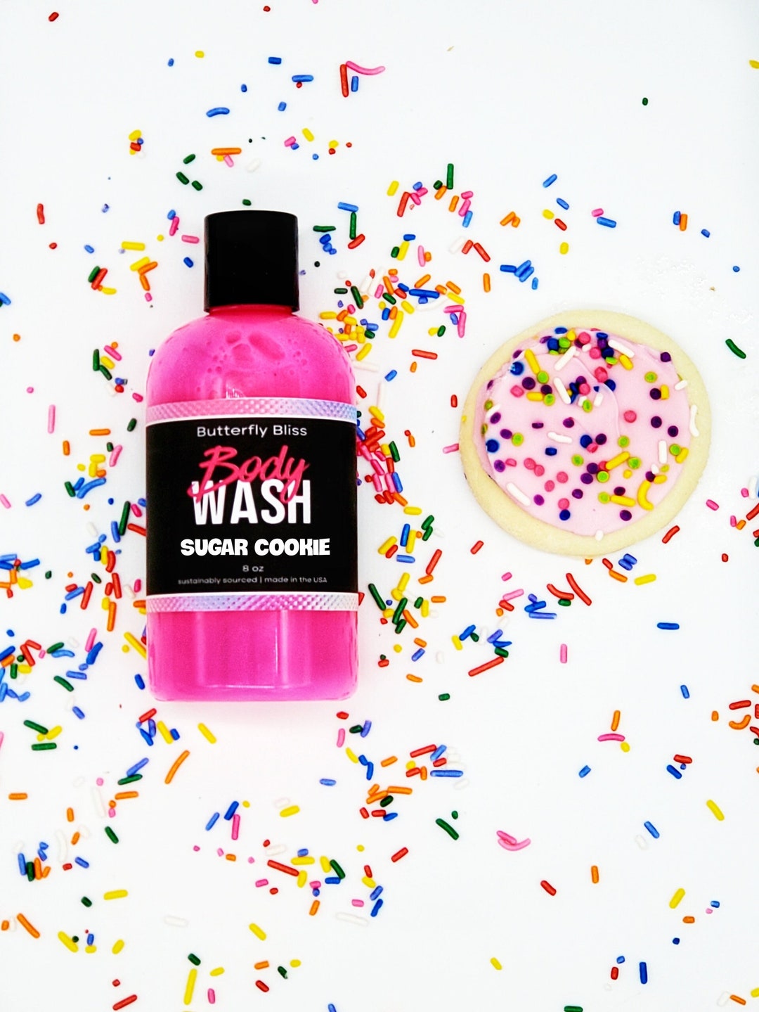 Sugar Cookie Body Wash, Bubble Bath, Shower Gel, Liquid Soap, Body Wash ...