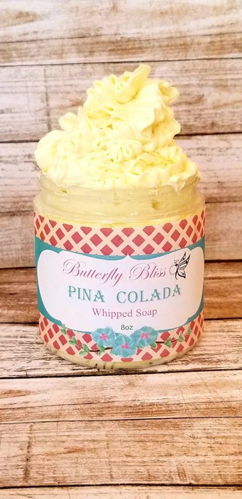 Whipped Soap Cream Fluff Pina Colada Whip Soap Fluffy - Etsy