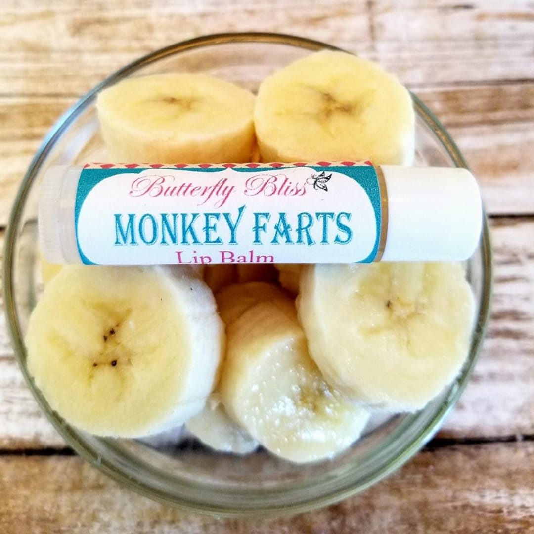 Monkey Farts | Monkey Farts Lip Balm | Organic Lip Balm | Natural Lip ...