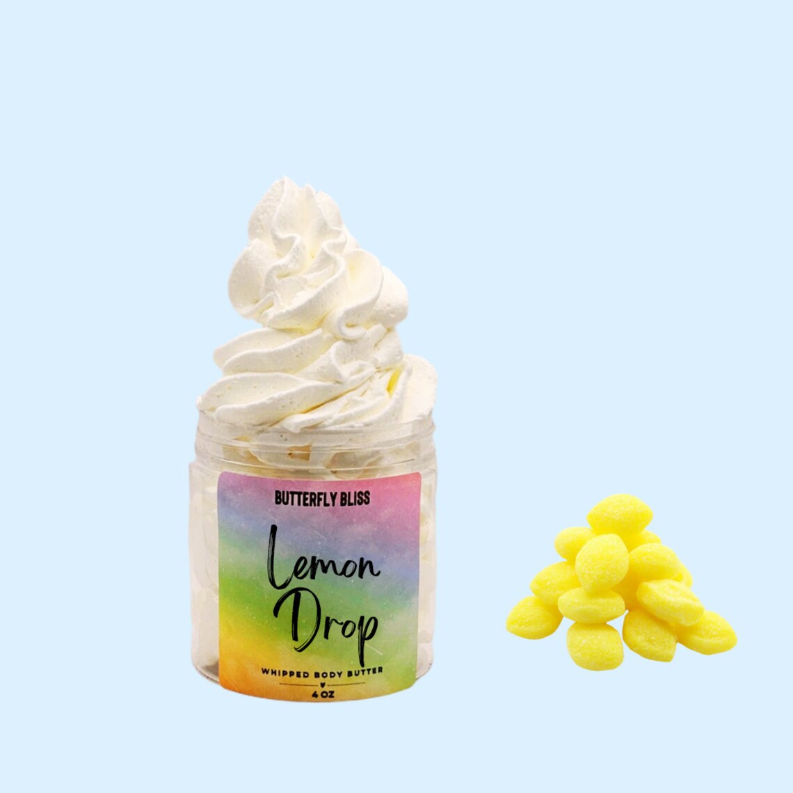 Lemon Body Butter | Body Cream | Body Moisturizer | Natural Body Butter ...