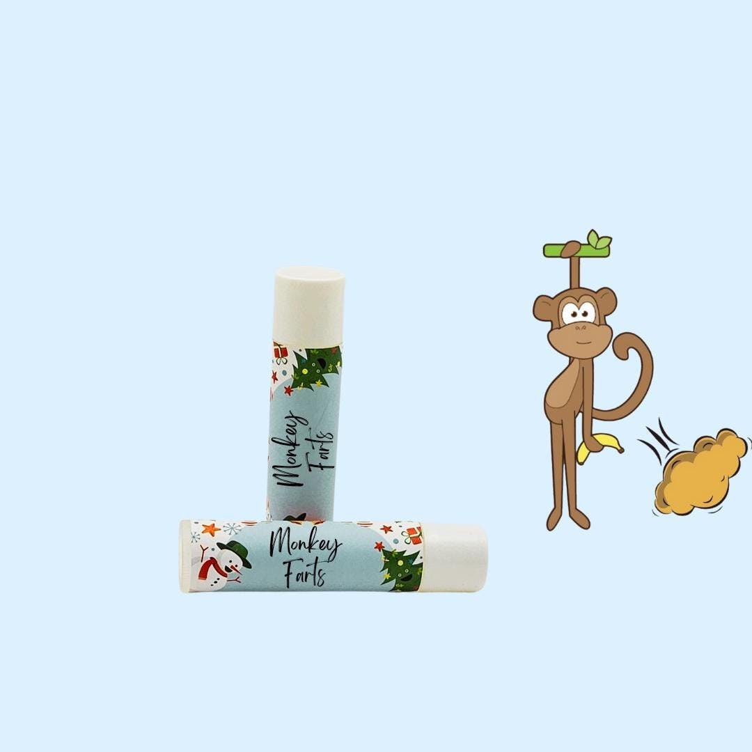 Monkey Farts | Monkey Farts Lip Balm | Funny Lip Balm | Teen Lip Balm ...