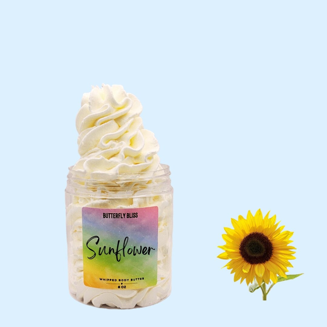 Sunflower Body Butter | Sunflower Scented | Floral Lotion | Sunflower ...