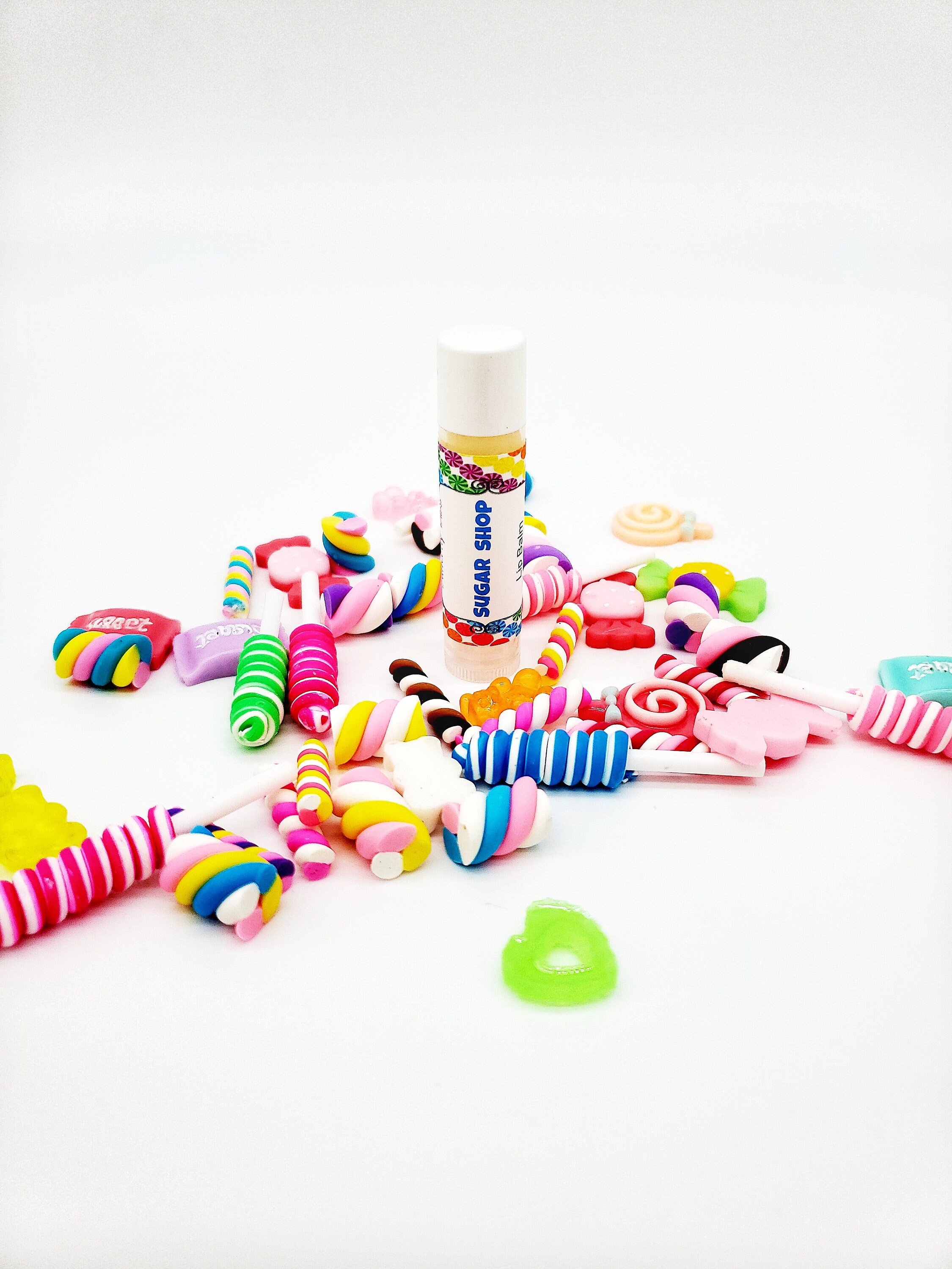 Candy Scented Lip Balm Cotton Candy lip balm Candy gift | Etsy