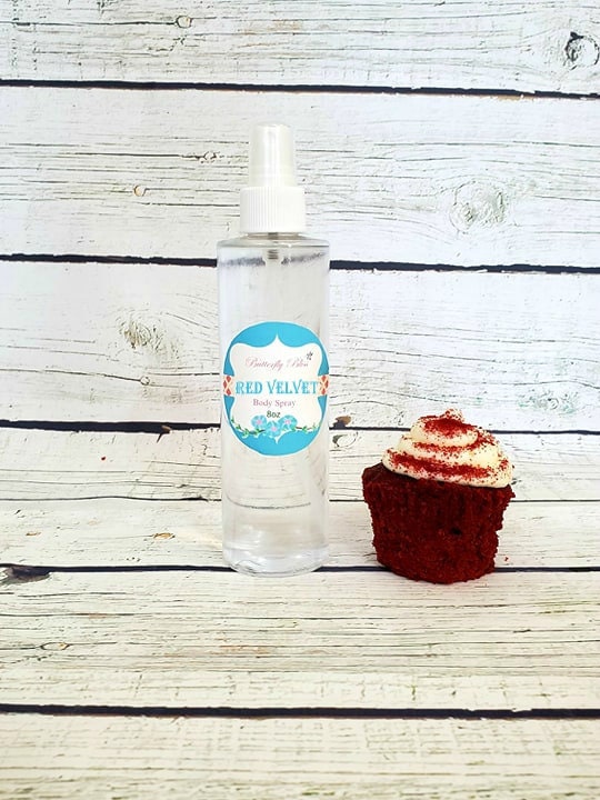 Red Velvet Cake Scented Body Spray | Etsy