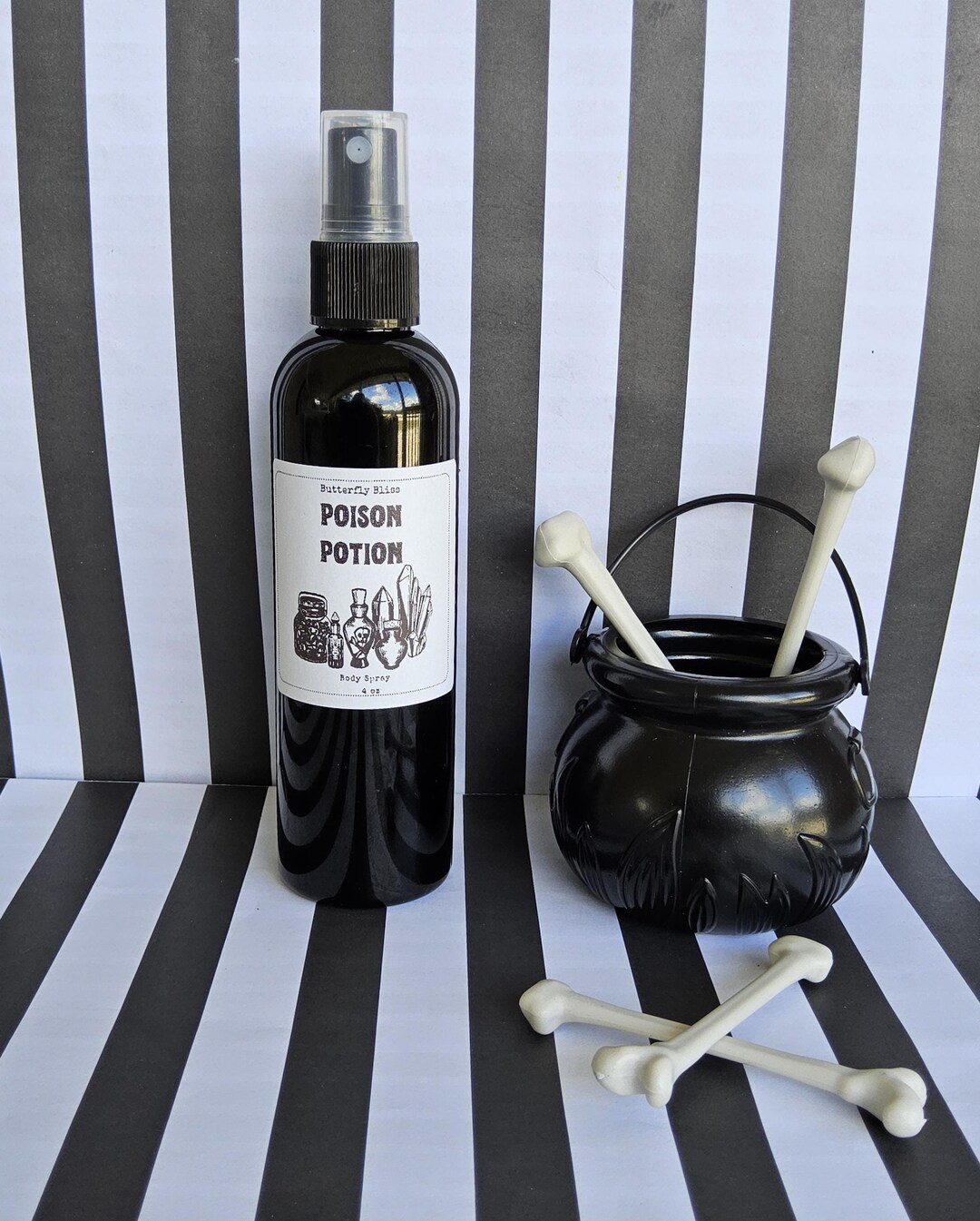 Poison Potion Scented Body Mist and Perfume Spray | Poison Potion Body Spray | Halloween Scented ...