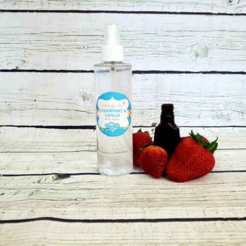 Strawberry Scented Body Spray - Etsy