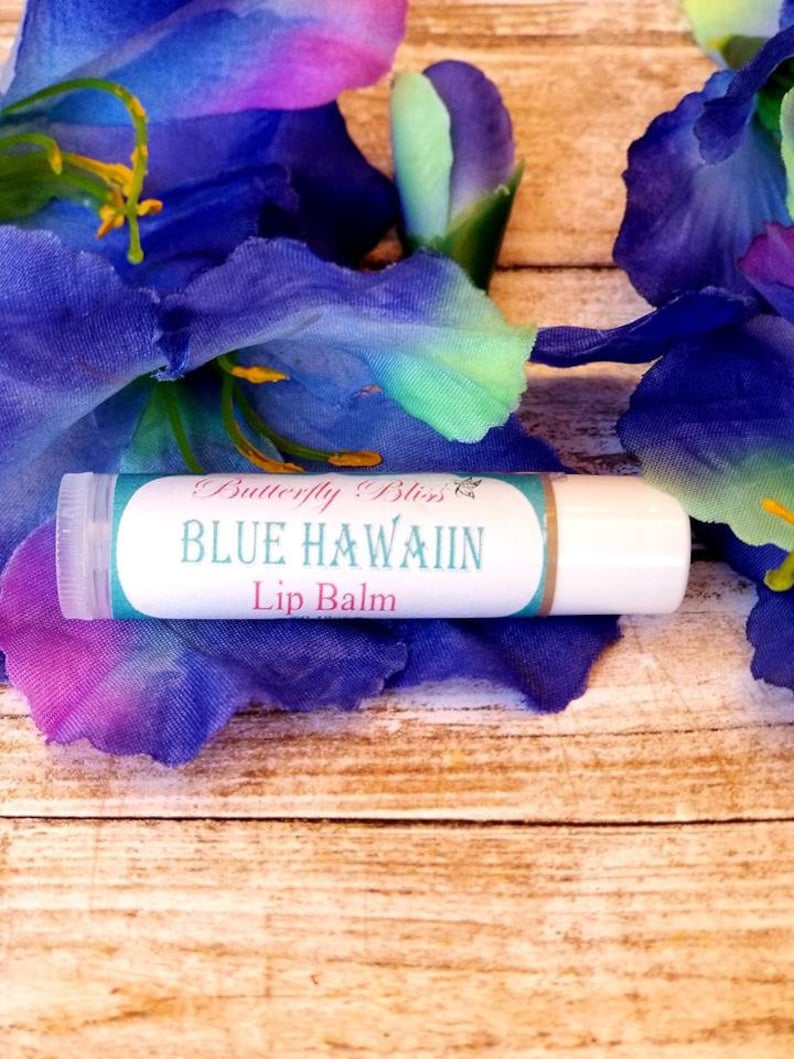 All Natural Lip Balm Lip Moisturizer Lip Balm Blue - Etsy