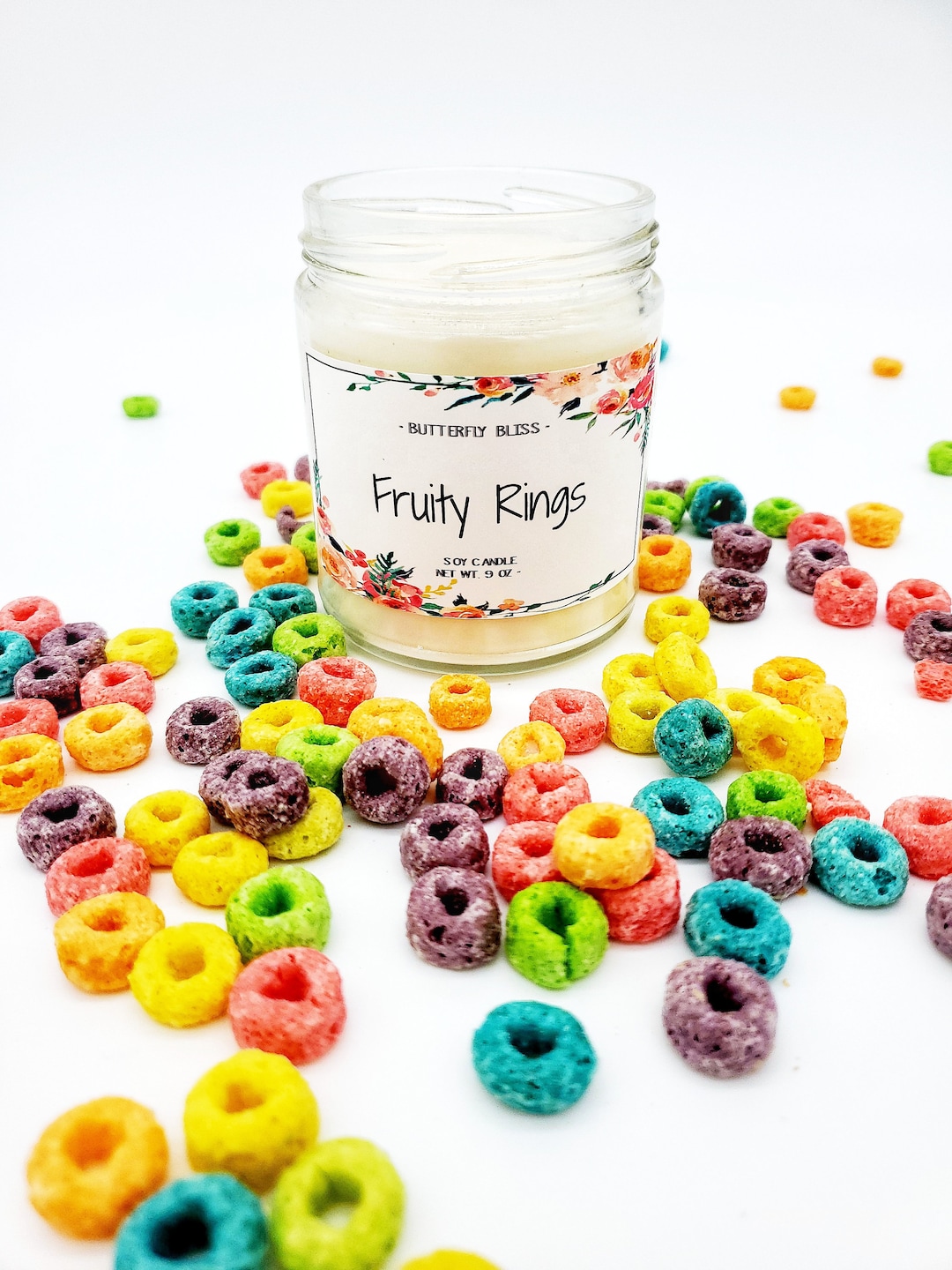 Fruit Loops Scented Candle | Cereal Scented Candle | Fruity Scented ...