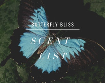 Scent List Template - Etsy