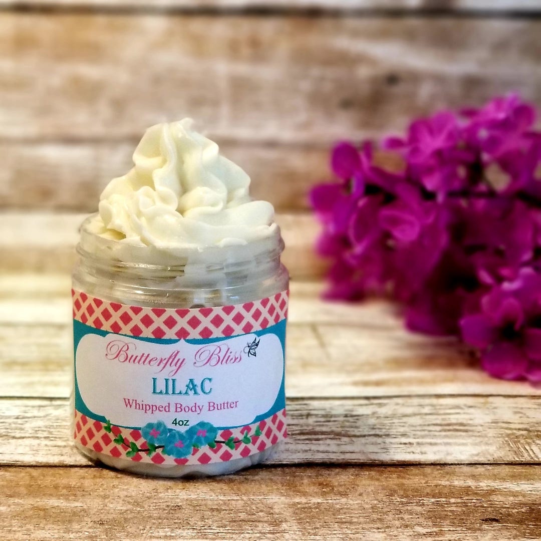 Moisturizing Lotion Violet Whipped Body Butter Violet - Etsy