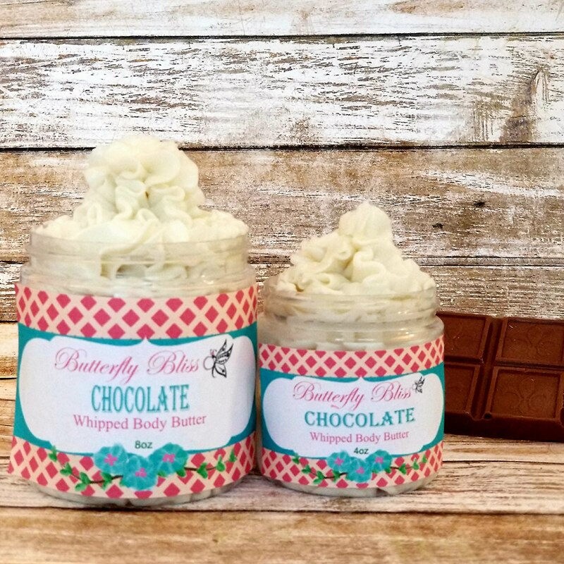 Chocolate Whipped Shea Butter Whipped Body Butter - Etsy