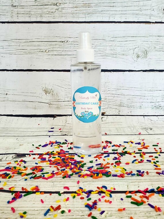Birthday Cake Body Perfume Spray - Etsy