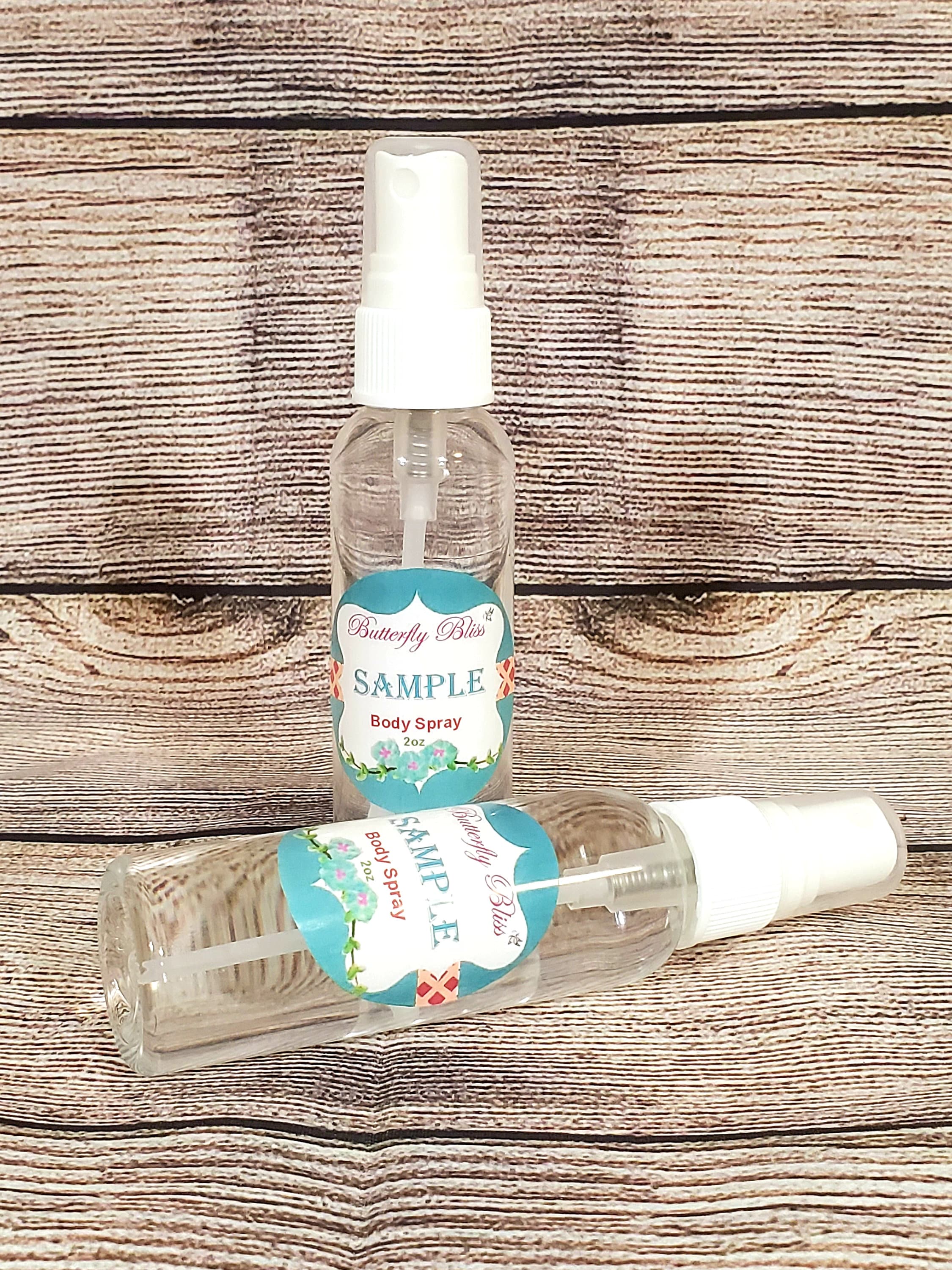 Body Spray Sample Sets Mini Body Sprays 2 Oz Body Spray | Etsy