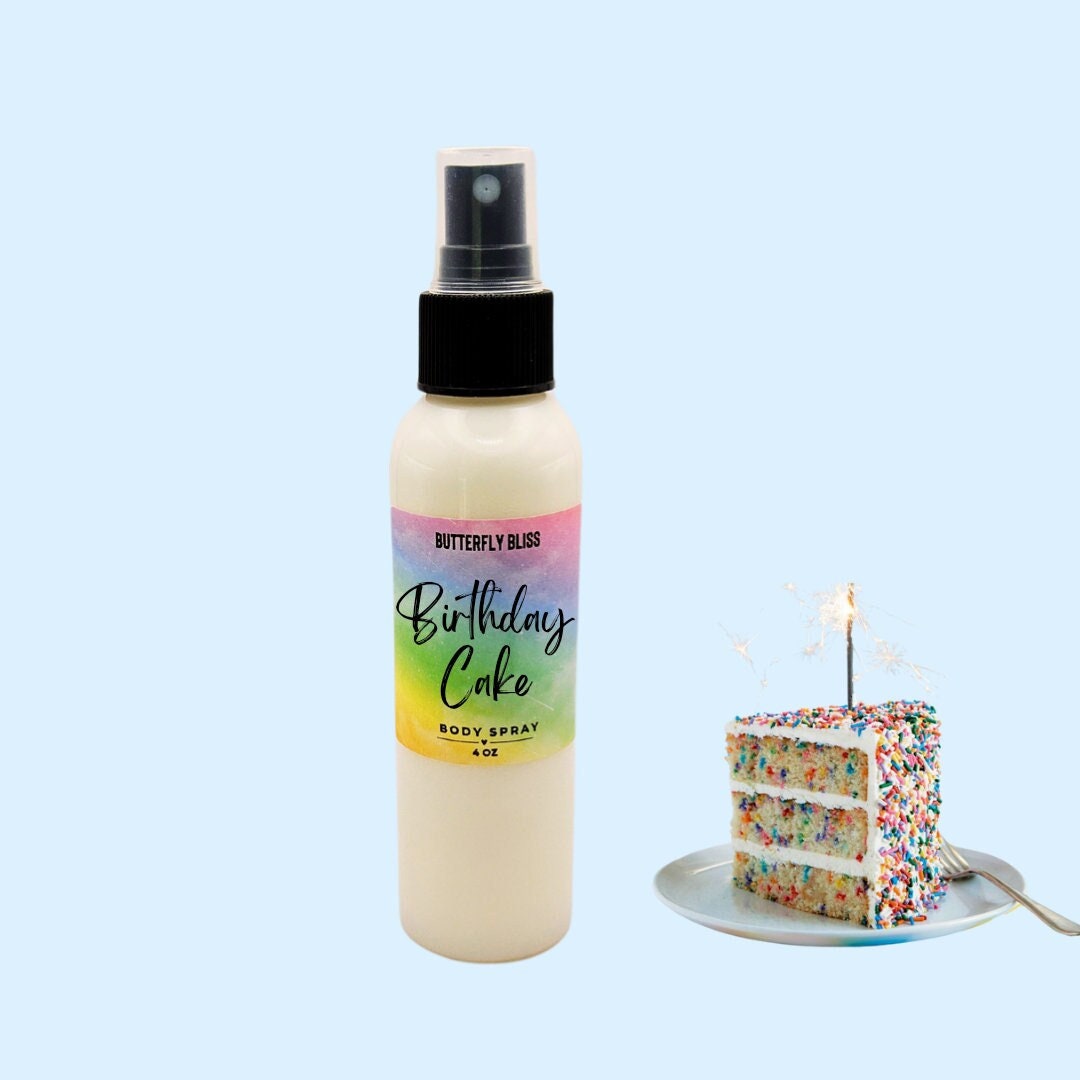 Birthday Cake Body Perfume Spray - Etsy
