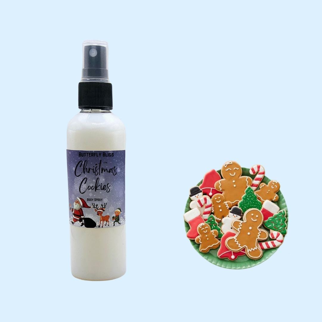 Christmas Cookies Scented Body Spray | Christmas Body Spray | Cookie ...