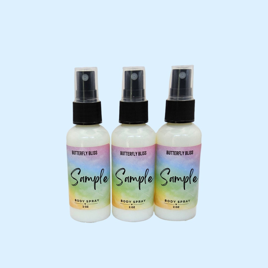 Body Spray Sample Sets, Mini Body Sprays, 2 Oz Body Spray, Sample Body ...