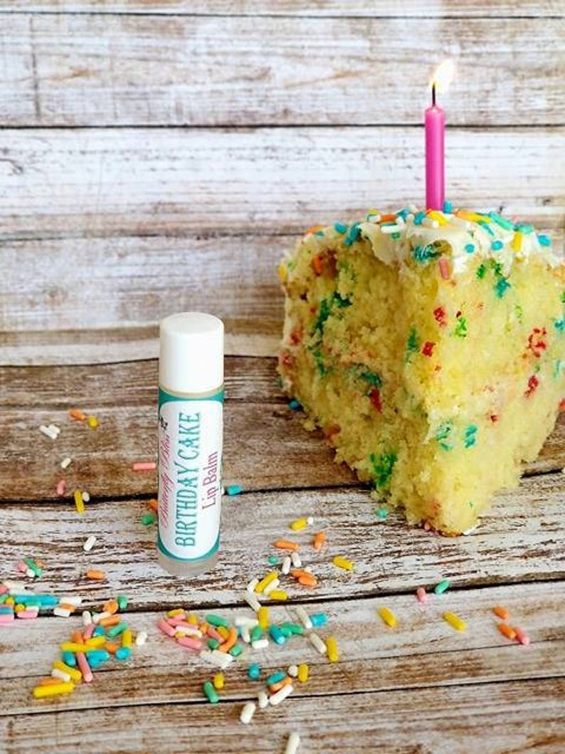 Lip Butter | Birthday Cake Lip Balm | Birthday Cake | Birthday Party ...