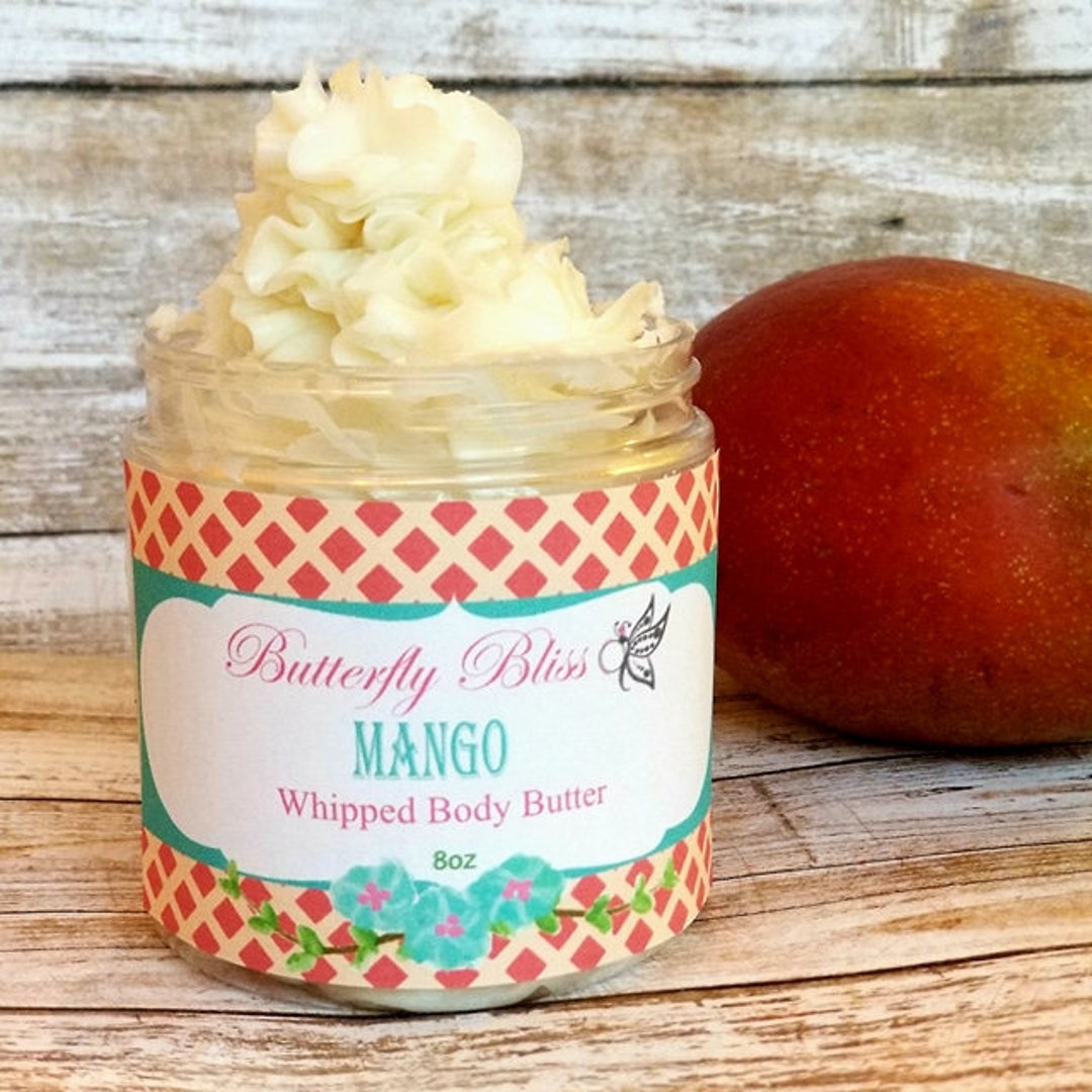 Mango Butter Mango Body Butter Mango Lotion Organic Body Butter Natural ...