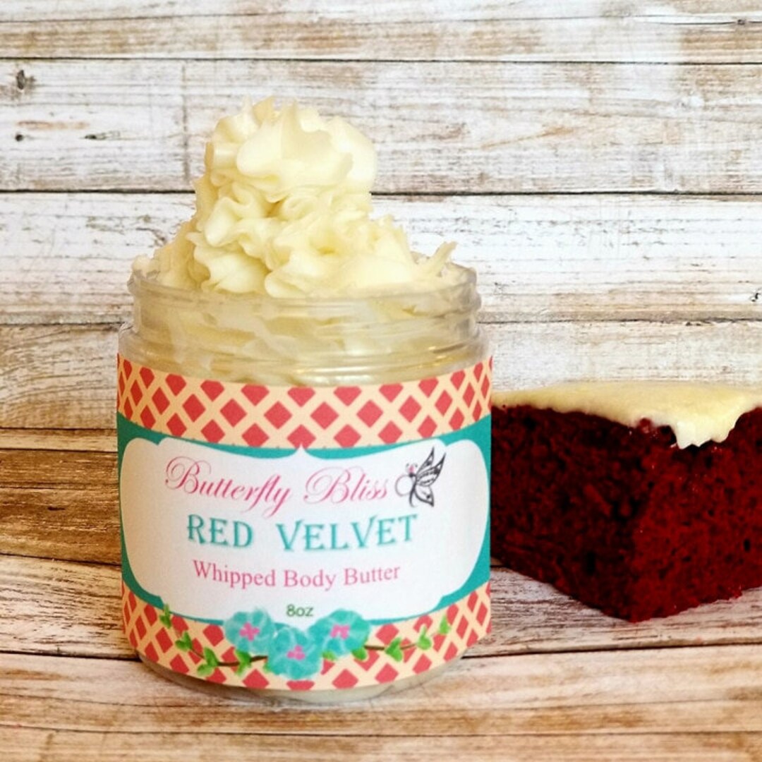 Red Velvet Body Butter Red Velvet Cake Lotion Lotion Gift - Etsy