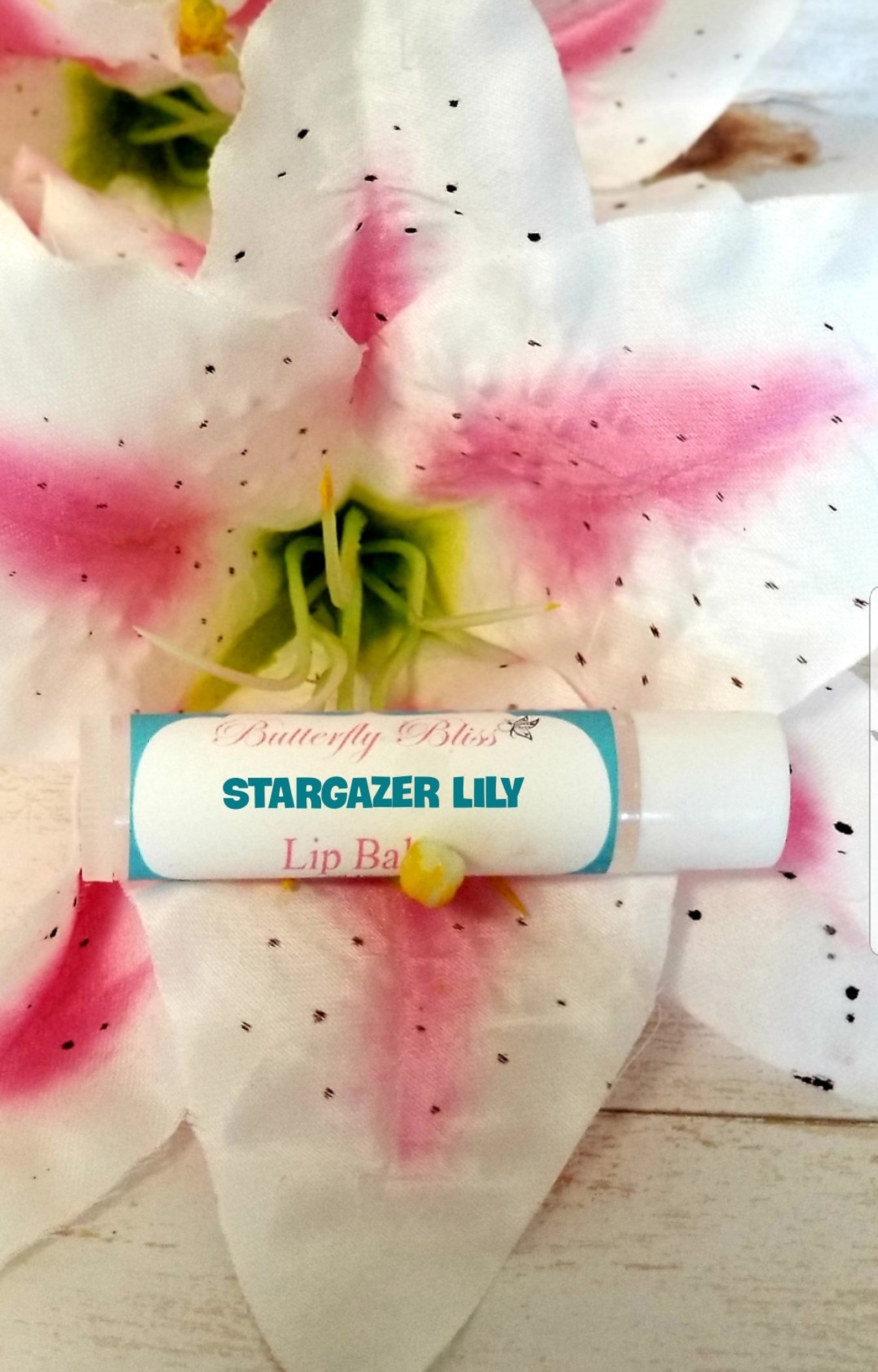 Flower Lip Balm Lily Lip Balm Spring Lip Balm Spring - Etsy