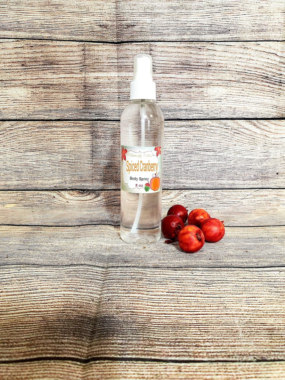 Spiced Cranberry Scented Body Mist and Perfume Spray - Etsy