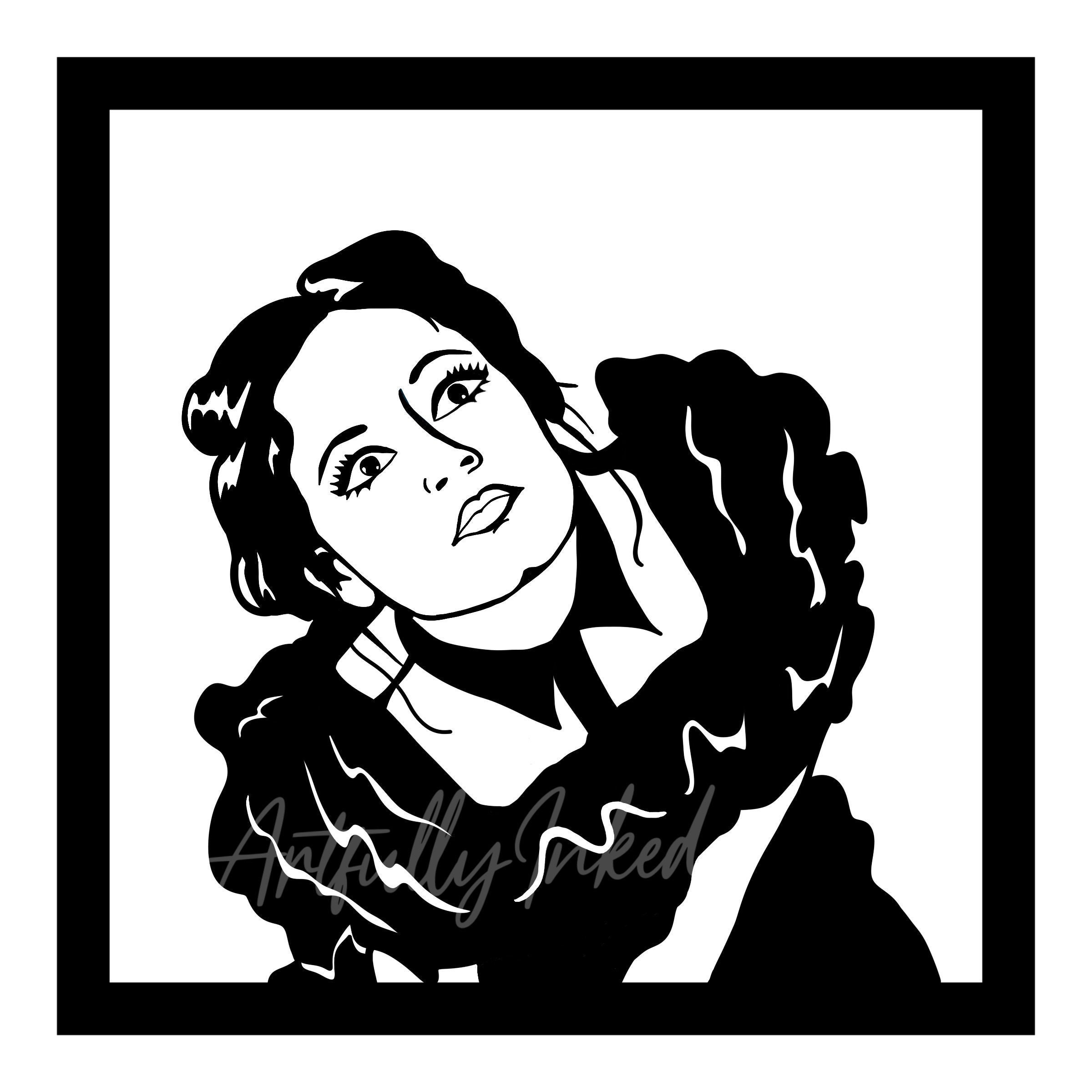Wednesday Addams Dancing Queen Clipart- Instant Download 300 Dpi PNG ...