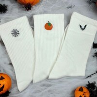 Embroidered Socks - Etsy