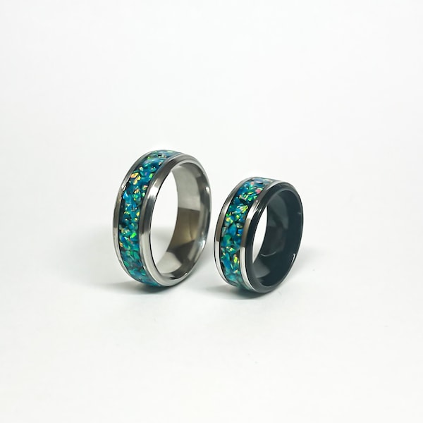 Inlay Ring - Etsy