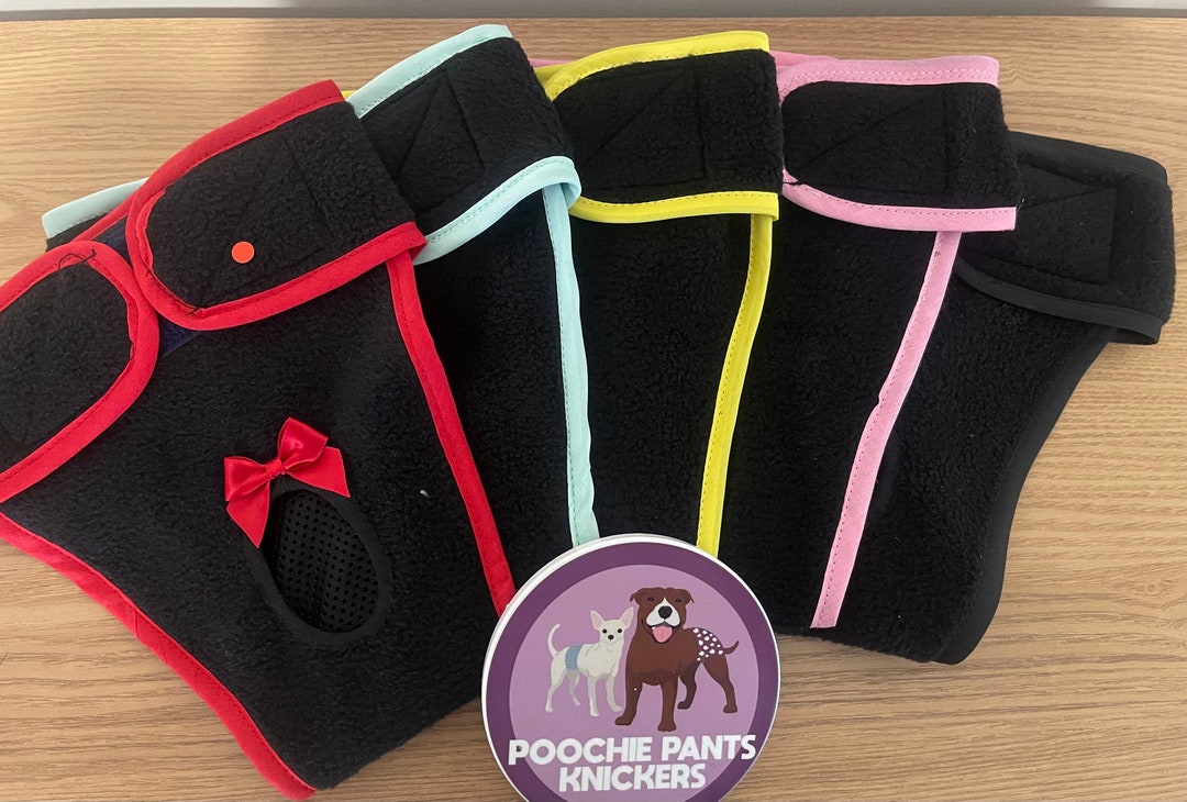 Dog Heat Pants / Dog Hygiene Knickers / Dog Season Pants / Dog Panties ...