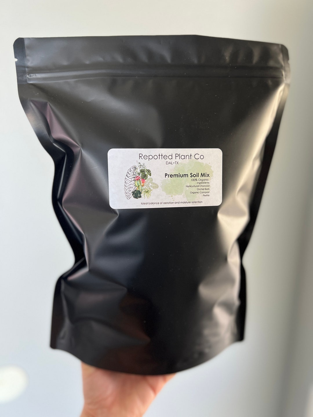 All-purpose Houseplant Potting Soil Mix – Chunky Soil Blend - Premium ...