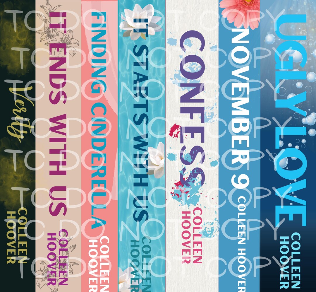 Colleen Hoover Inspired Tumbler Design COHO 20oz Skinny Tumbler ...