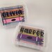 Personalized Crayon Box With 24 Crayons Back to School Keep - Etsy