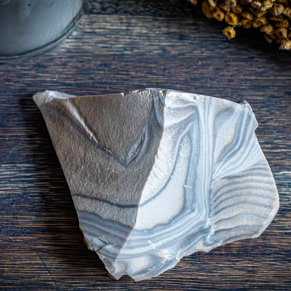 Striped Stone - Etsy