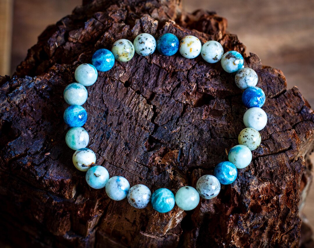 Rare Hackmanite Sodalite Bracelet – 8mm Fluorescent Glow Beads From ...