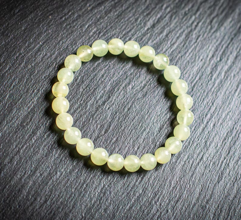 Heliodor Bracelet - 8mm Golden Beryl Gemstone, Confidence Jewelry - Etsy