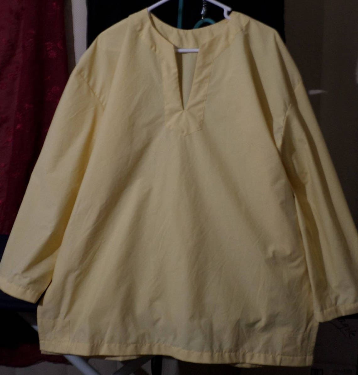 Handmade Men's Linen Tunic | Etsy